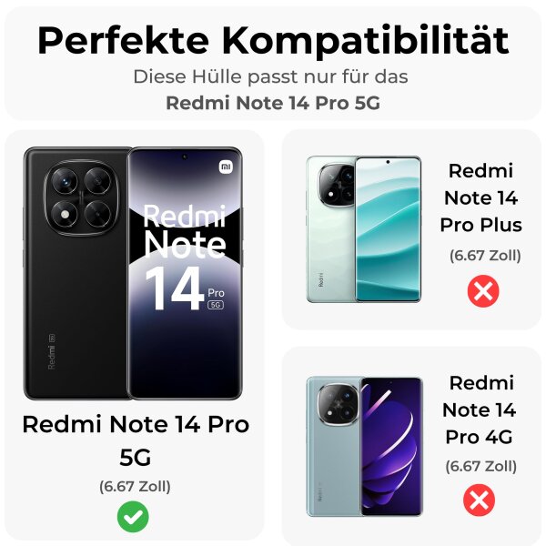 Handyhüllen für Redmi Note 14 Pro 5G